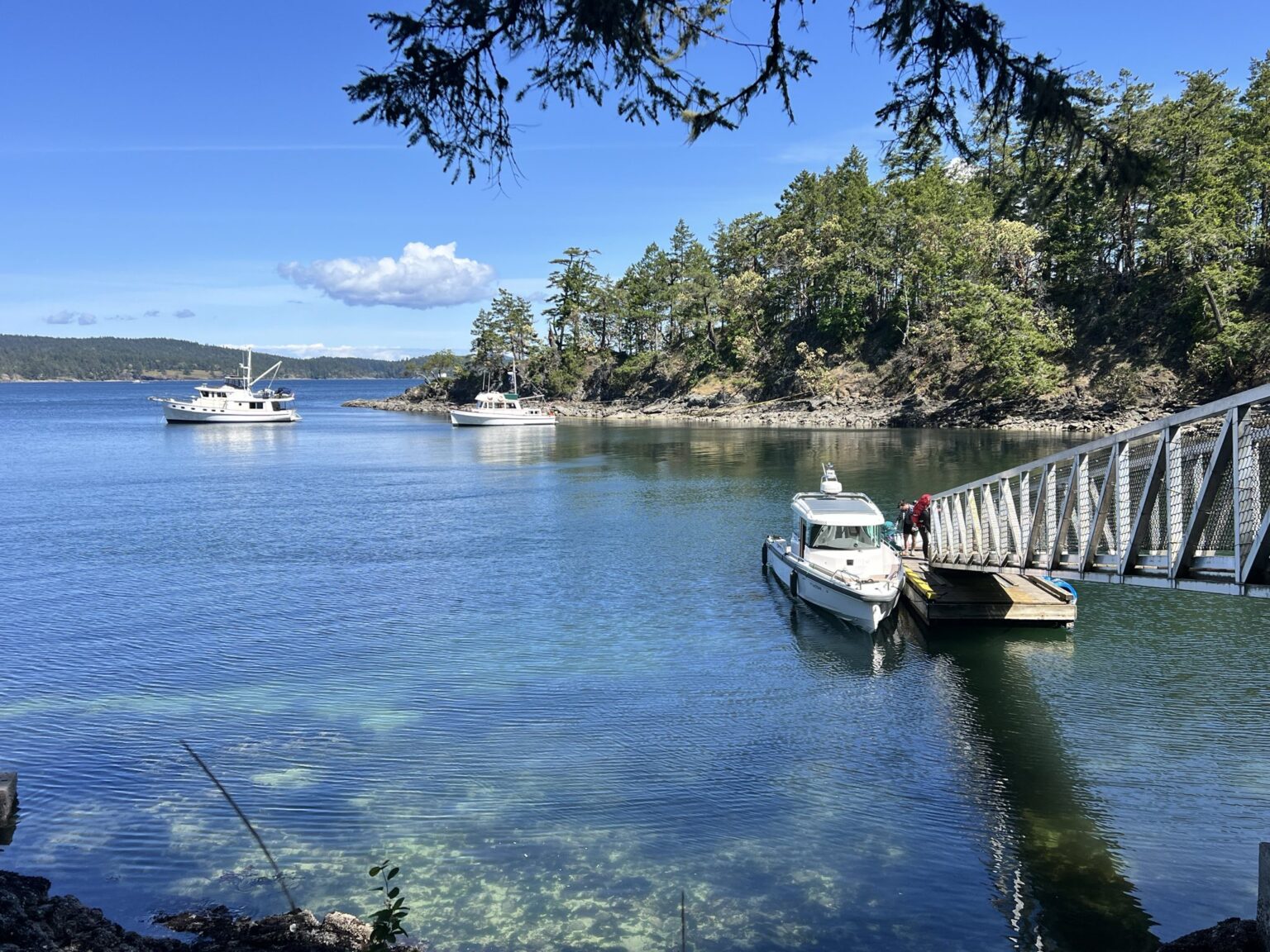 Portland Island Camping Water Taxi Victoria BC | Gulf Islands Access